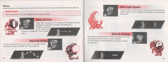 Metroid II: Return of Samus (Game Boy, BR) Manual Scans