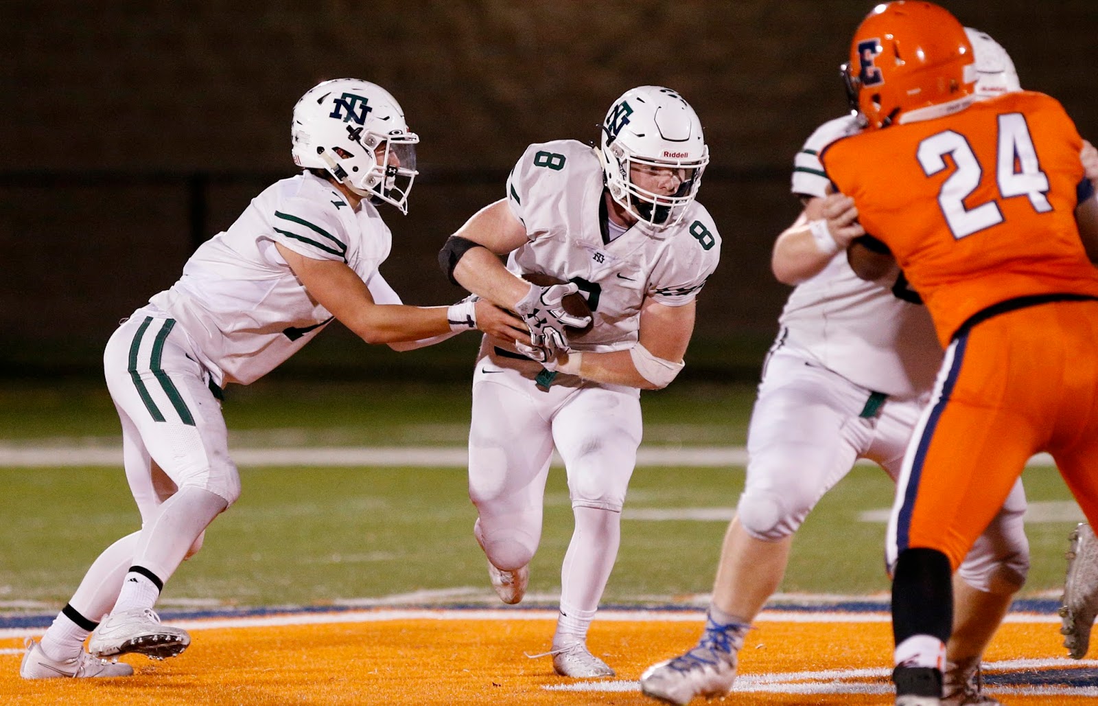 Mark Kodiak Ukena: IHSA Varsity Football: New Trier vs Evanston THS