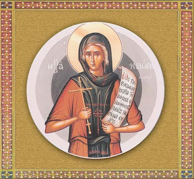 ORTHODOX CHRISTIANITY THEN AND NOW: Venerable Isidora the Fool for ...
