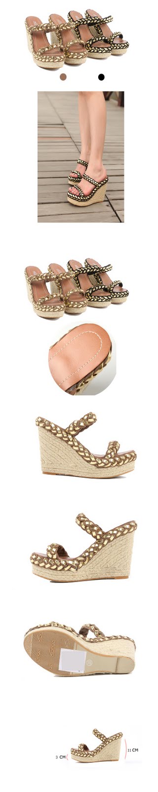Motte Preorder: The Braided Trim Platform Wedge
