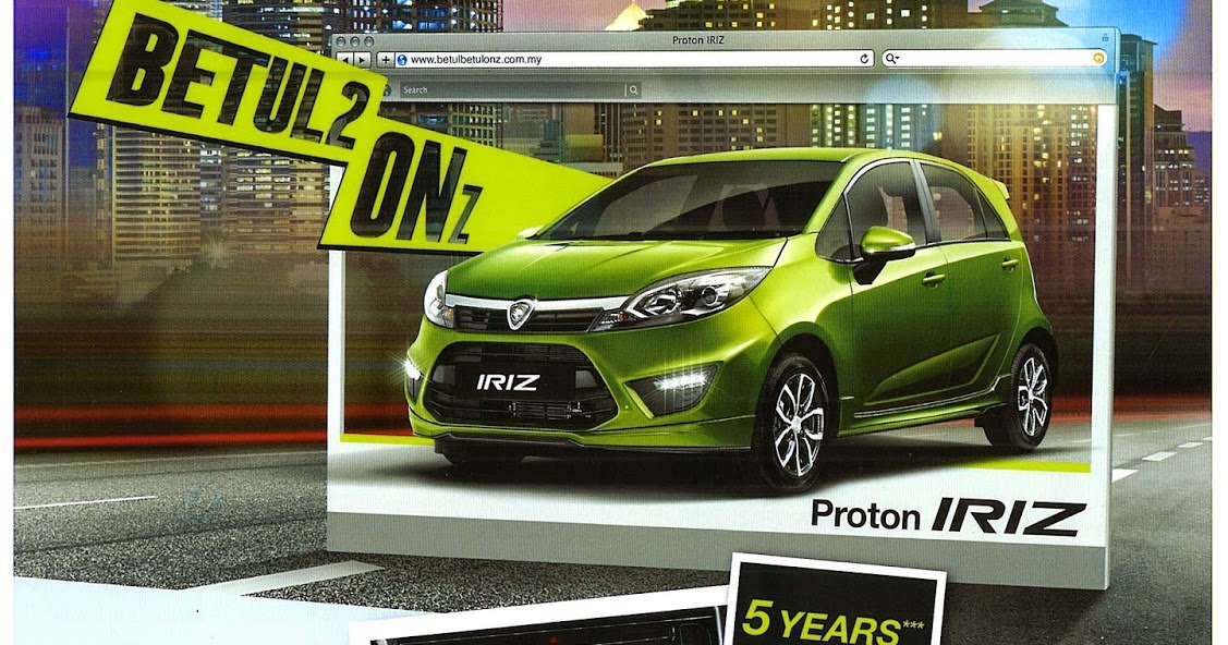 ProtonWanSue: Brochure Proton IRIZ