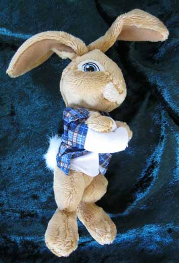 My Fluffy Toy Collection: EB the Easter Bunny from the Movie Hop