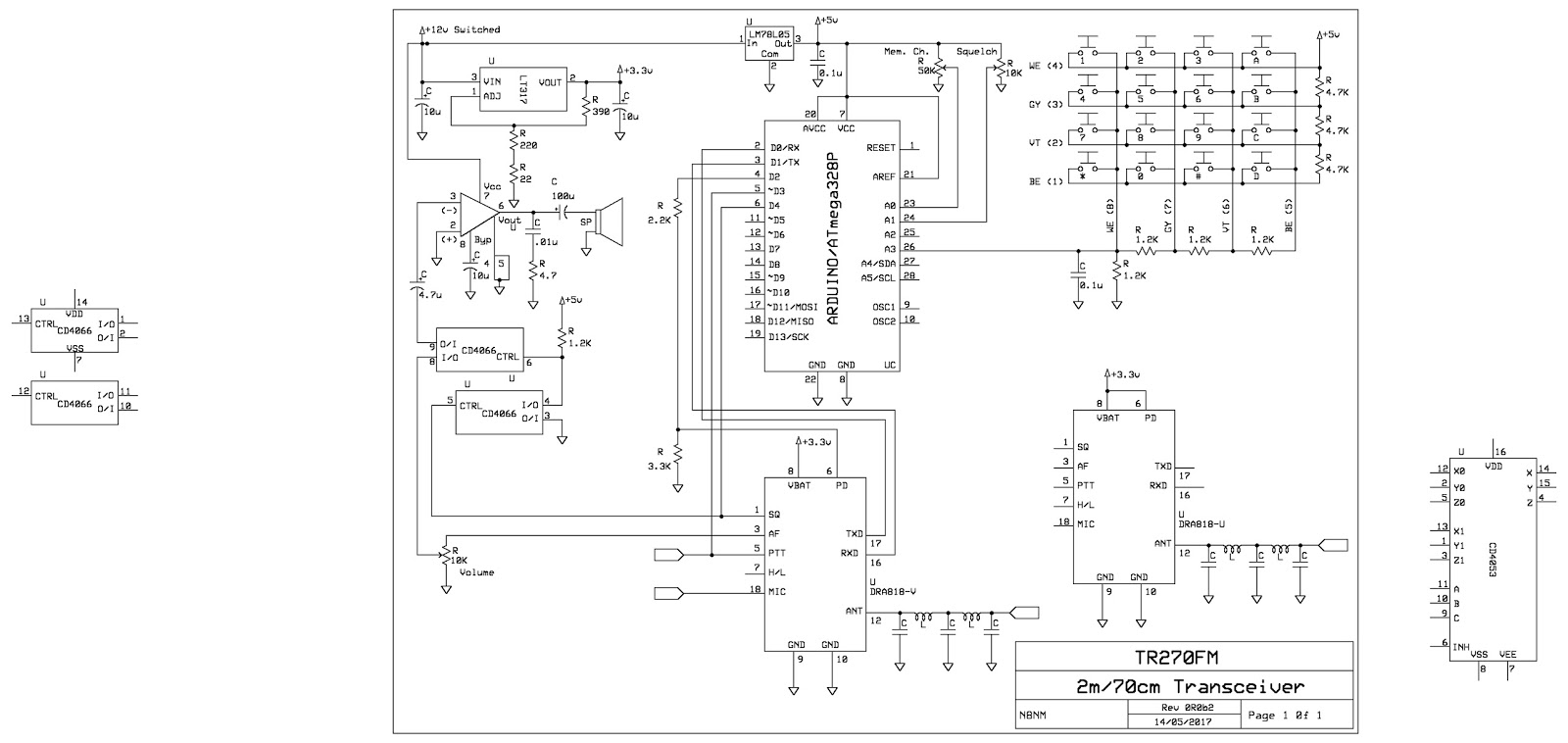Steve's Eclectic Radio Blog: Shack in the Box: A 2m/70cm FM transceiver