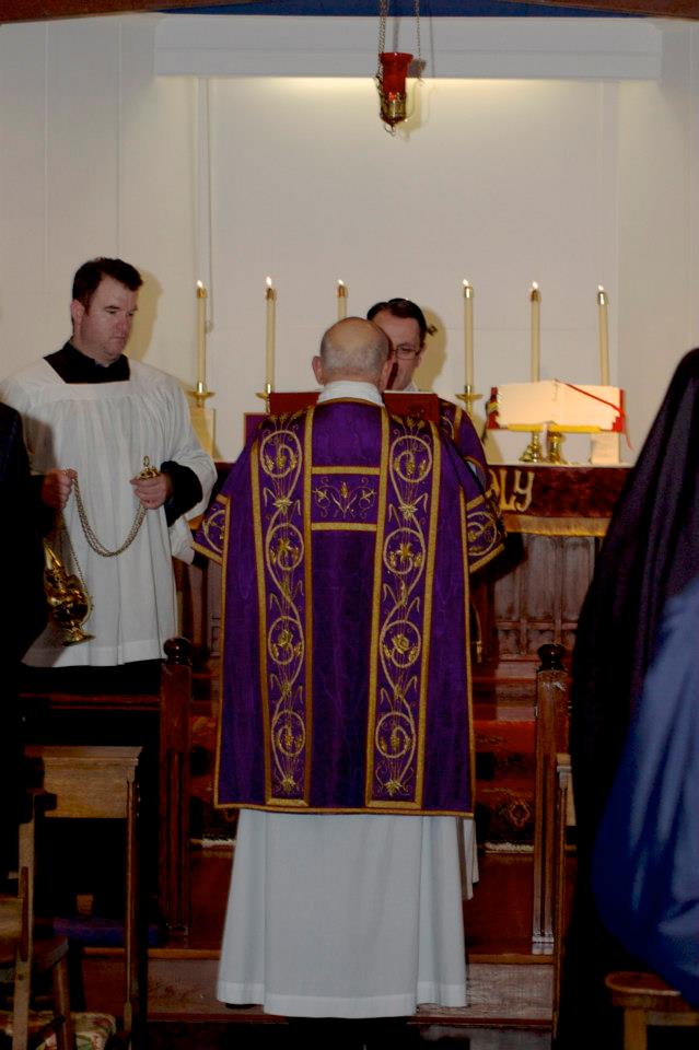Anglican Patrimony: First Mass with Fr Peter Wilkinson