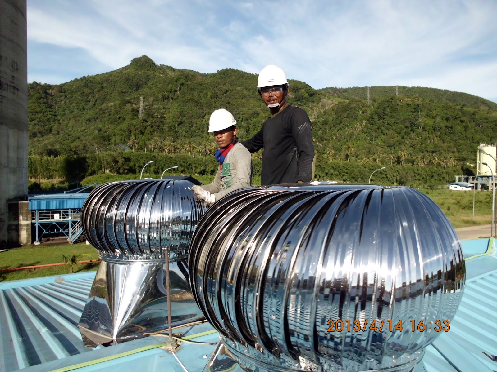 sirkulasi udara ruang: Sirkulasi Udara Pabrik