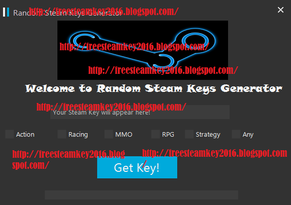 Steam Games Key! Get Now!: Steam Keys Generator 2016 | FREE DOWNLOAD