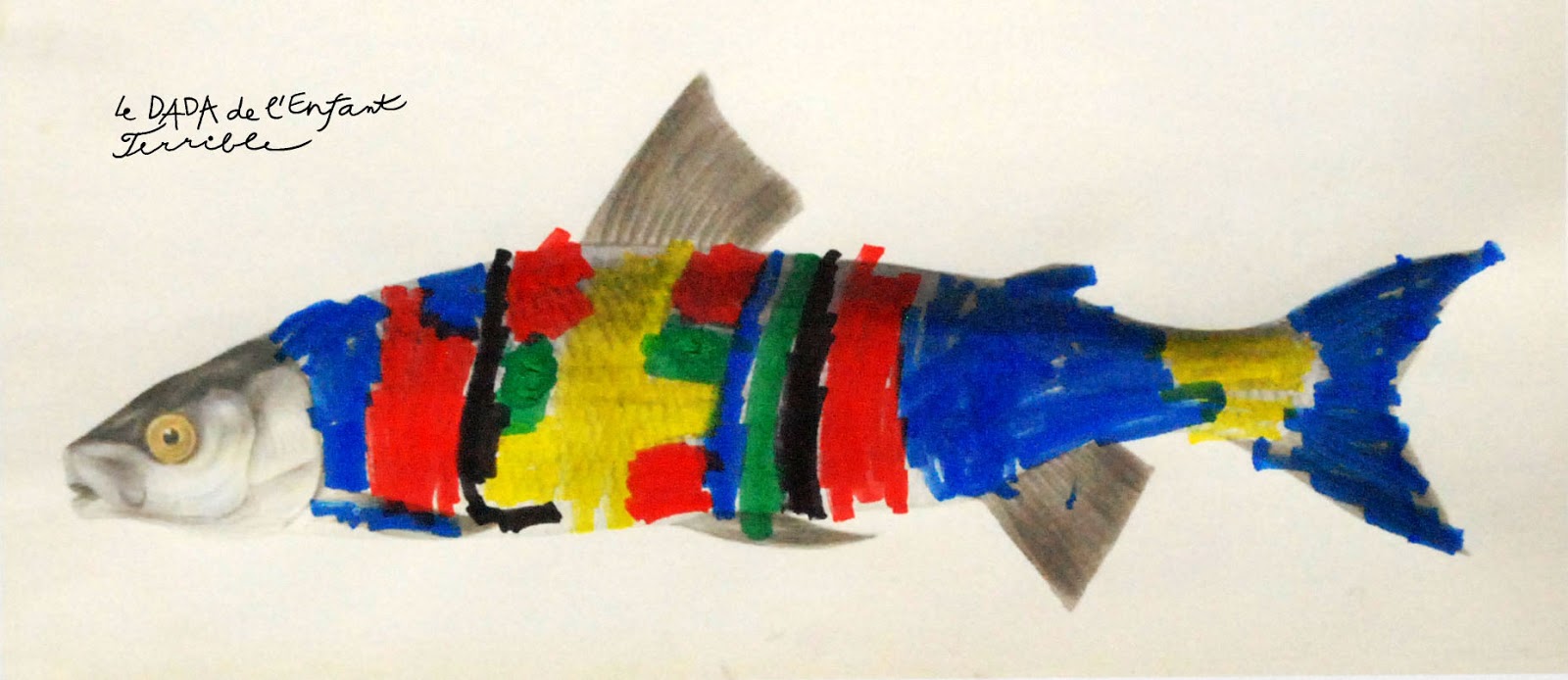 Le DADA de l'Enfant Terrible: DADA fish: Poisson d'avril 2016