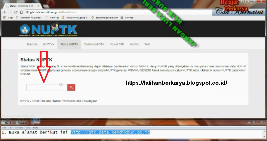 Cara Cek Status NUPTK di Kemendikbud/Kemenag