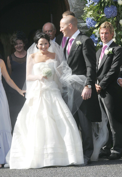Red Carpet Wedding: Andrea Corr and Brett Desmond - Red Carpet Wedding