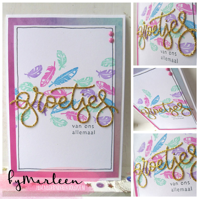 byMarleen: Groetjes... van ons allemaal