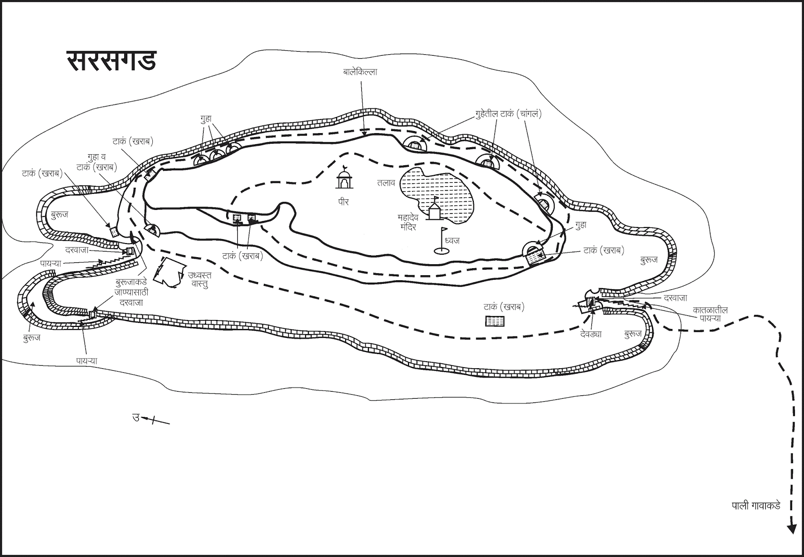 Sarasgad fort | Konkankatta.in