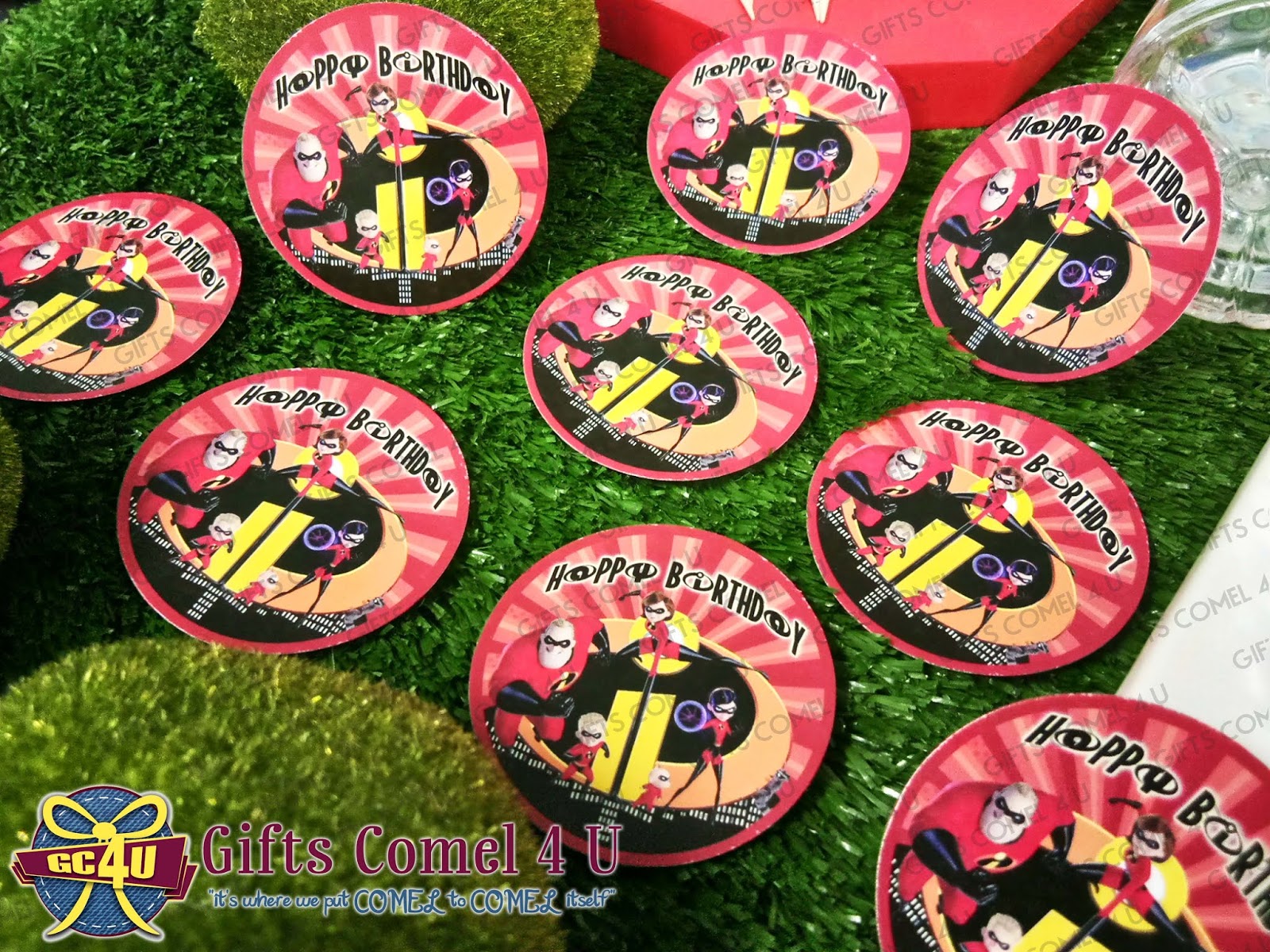 Gifts Comel 4 U: Stickers & TQ Tag