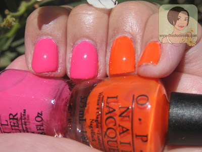 OPI Neon Revolution Mini Nail Lacquer Collection Swatches, Review - The ...