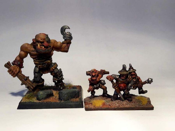 10mm Wargaming: 10mm Old School Styled Ogre Miniatures for Warmaster ...