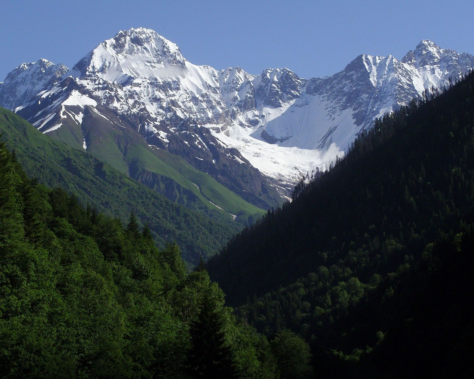 Georgian nature: Georgia and Racha