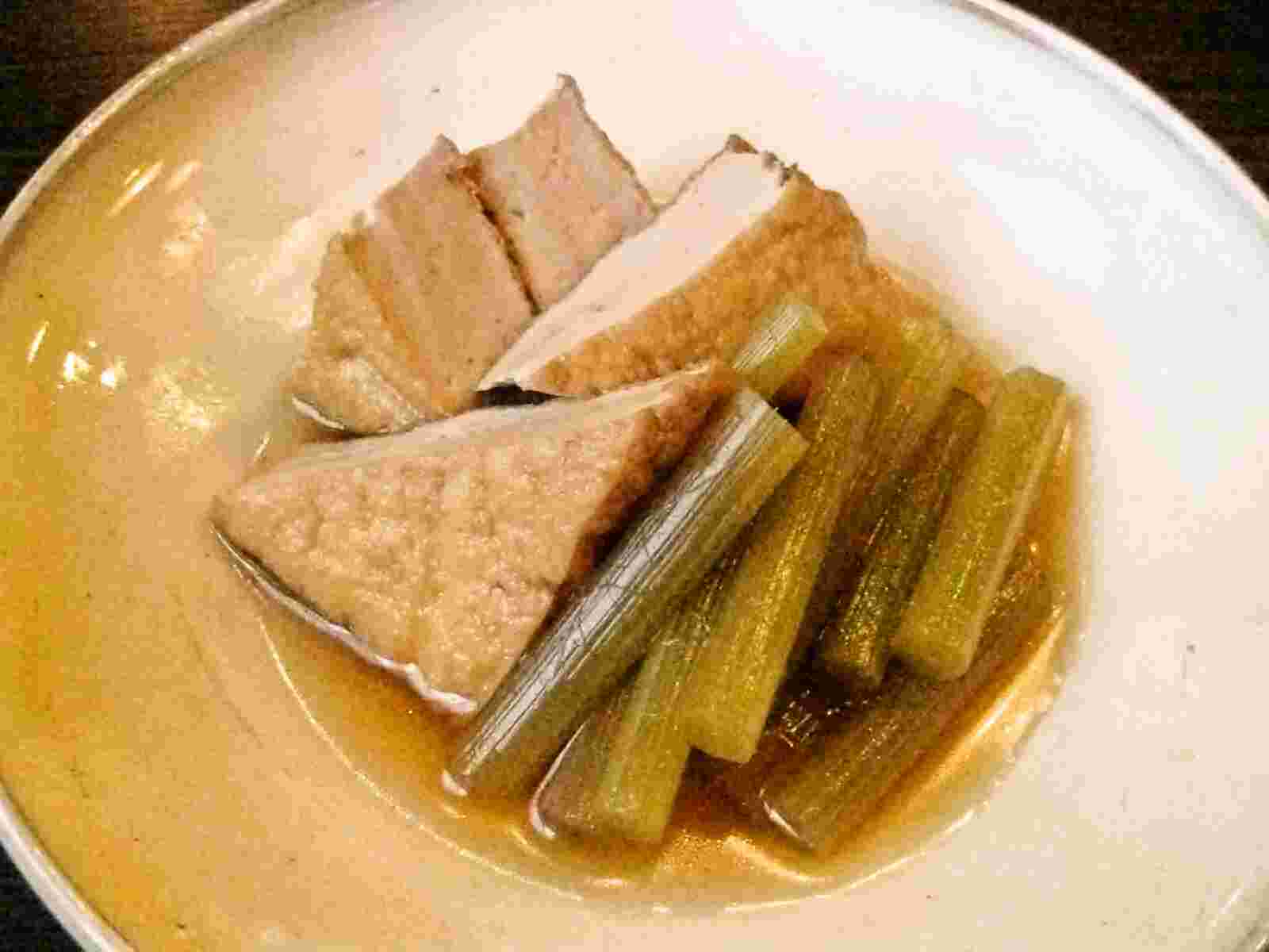 Recipes for Tom: Fuki to atsuage no nimono / Japanese butterbur and ...