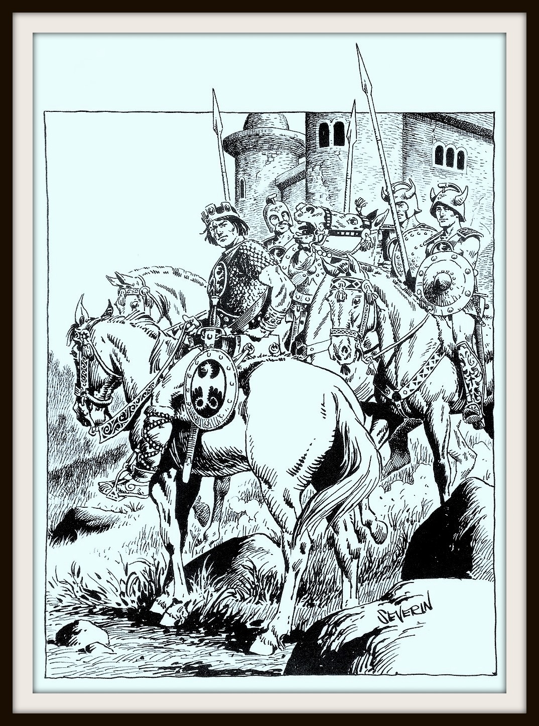 CRIVENS! COMICS & STUFF!: KULL THE KING - BY JOHN SEVERIN...