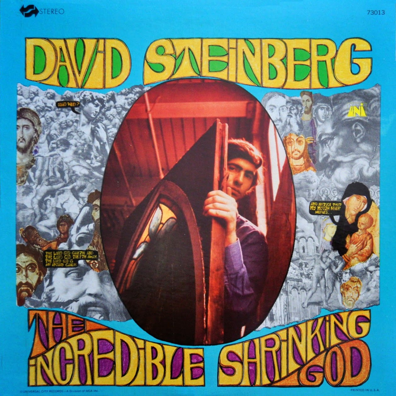 Vintage Stand-up Comedy: David Steinberg - The Incredible Shrinking God ...