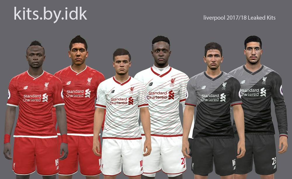 pes-modif: PES 2017 Liverpool FC Fantasy Kits 2017/18 by IDK