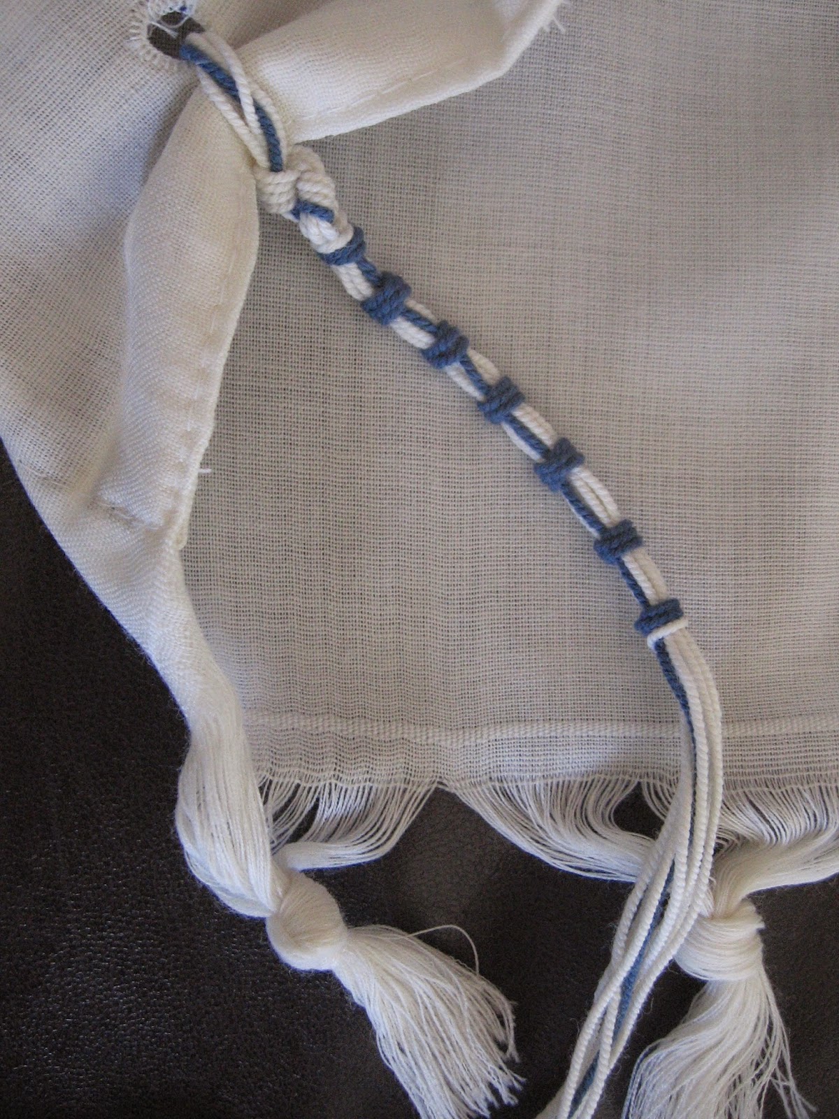 Tallit & Tefillin Tips: Blue Strand in Tzitzit