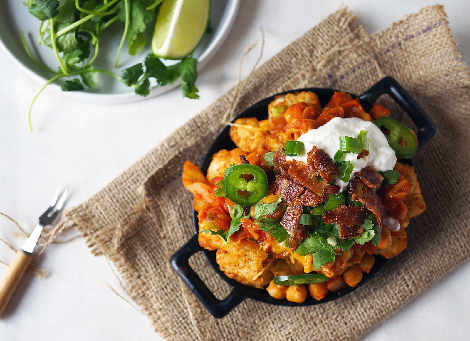 Miss Hangrypants: Kimchi Chili Cheese Tots