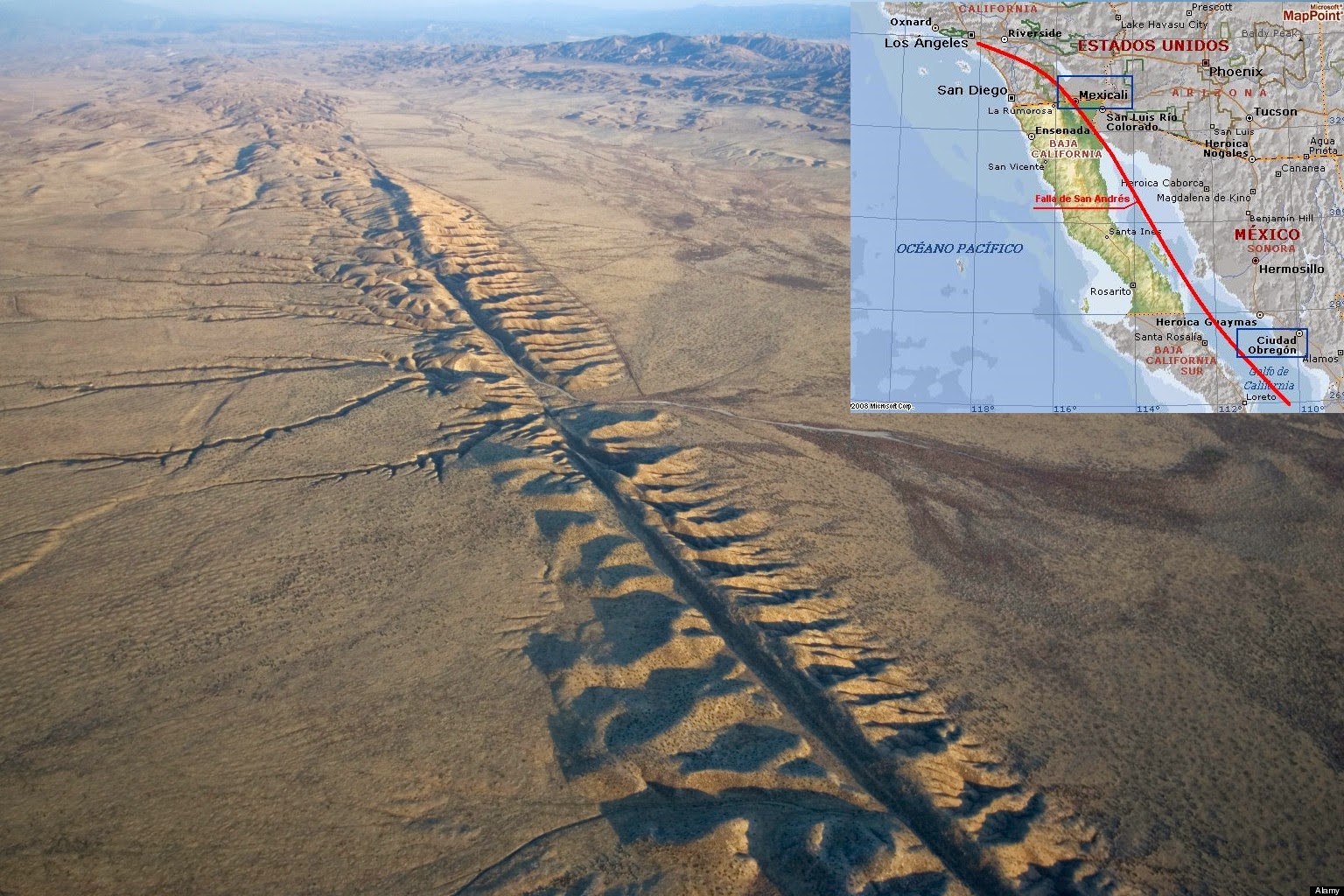 Carpeta de Geografía: Falla de San Andrés