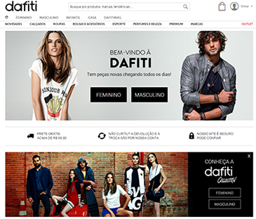 Mundo Das Marcas: DAFITI