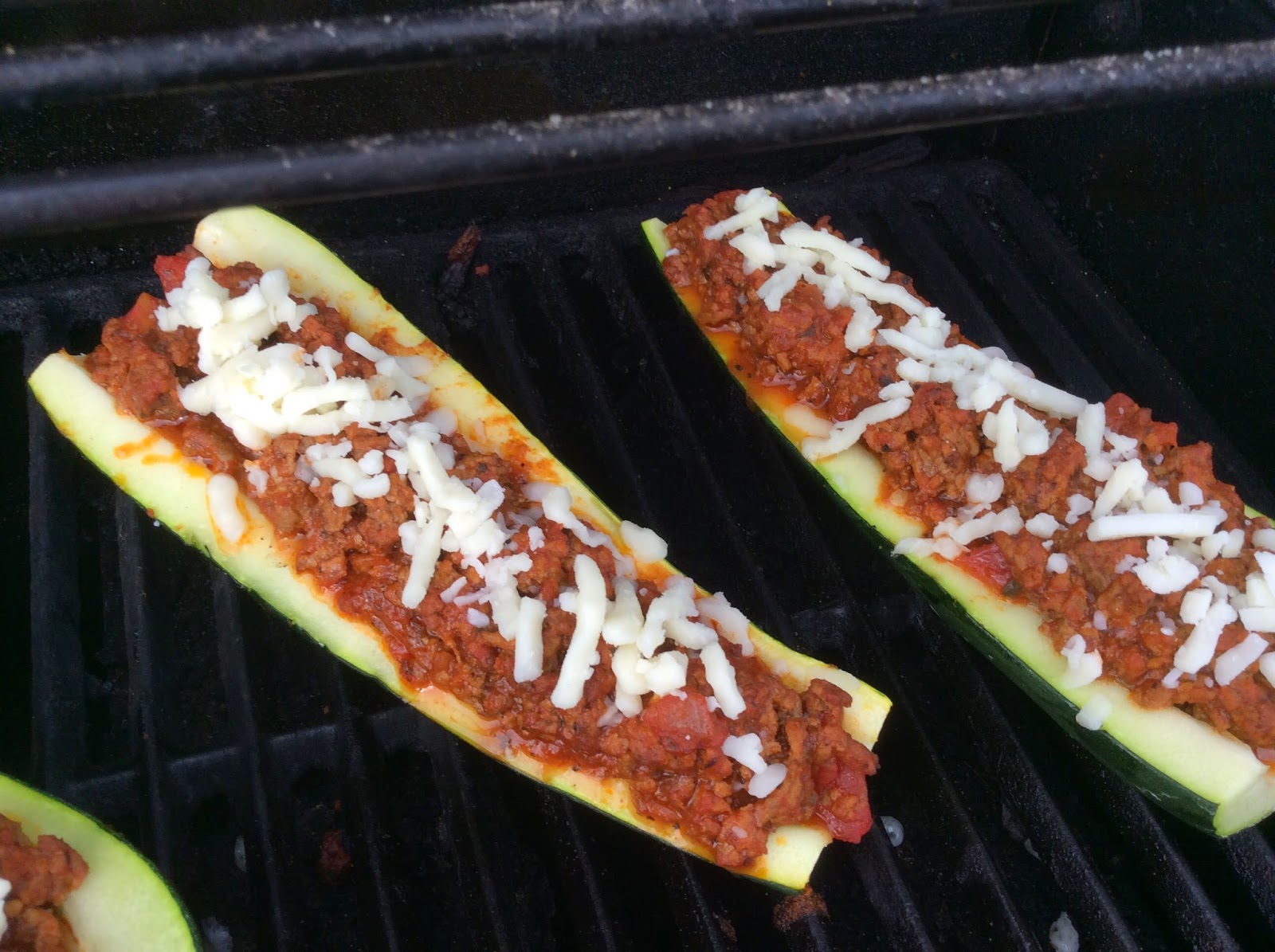 All Things Libby: Grilled Stuffed Zucchini