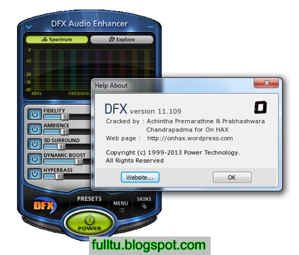 Download free DFX Audio Enhancer V9.210(Keygen+40 Skins) software ...