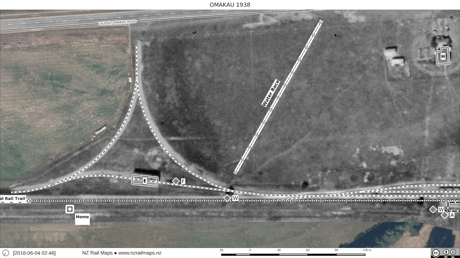 New Zealand Rail Maps: Otago Central Railway [63G]: Ranfurly-Alexandra ...