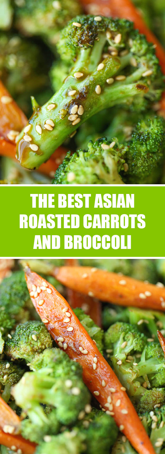 The Best Asian Roasted Carrots and Broccoli - Recipes With Richard