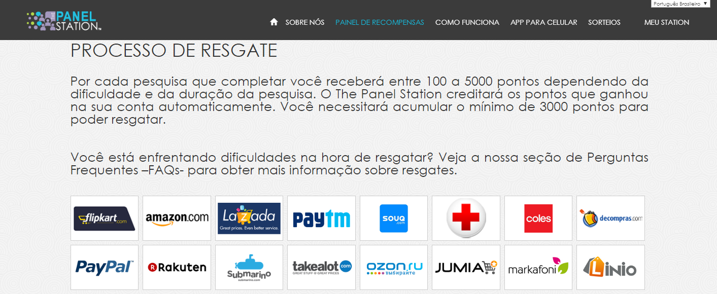 Ranking dos Melhores Sites de Pesquisa Remunerada: The Panel Station ...
