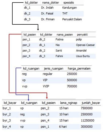 Schema Database Rumah Sakit