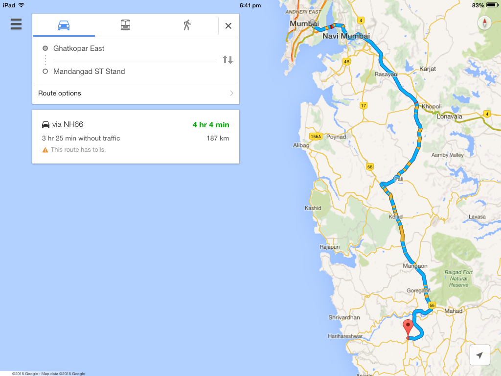 Mandangad Fort aka Chitradurga Fort in Ratnagiri district in ...