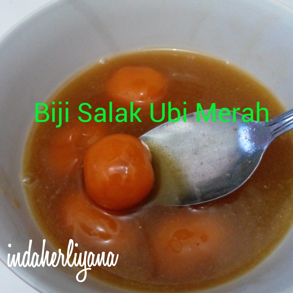 SHARING EVERYTHING: RECIPE: Biji Salak Ubi Merah yang Pas untuk Berbuka ...
