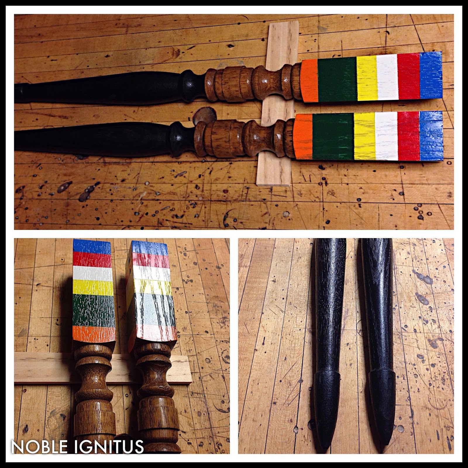 NOBLE IGNITUS:: Full Extreme Croquet set with Posts