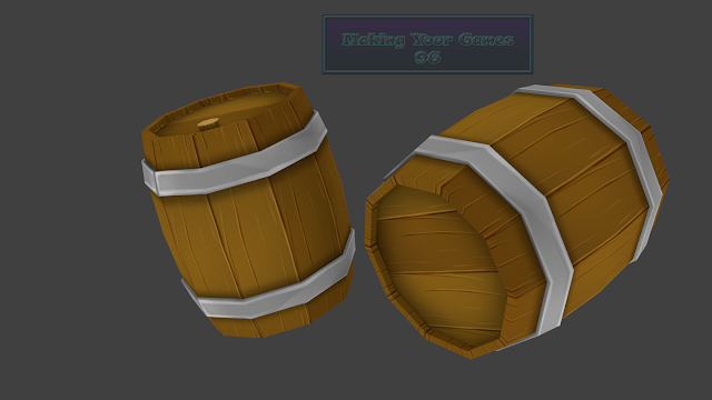 Making Your Game-96: Barrels 3D