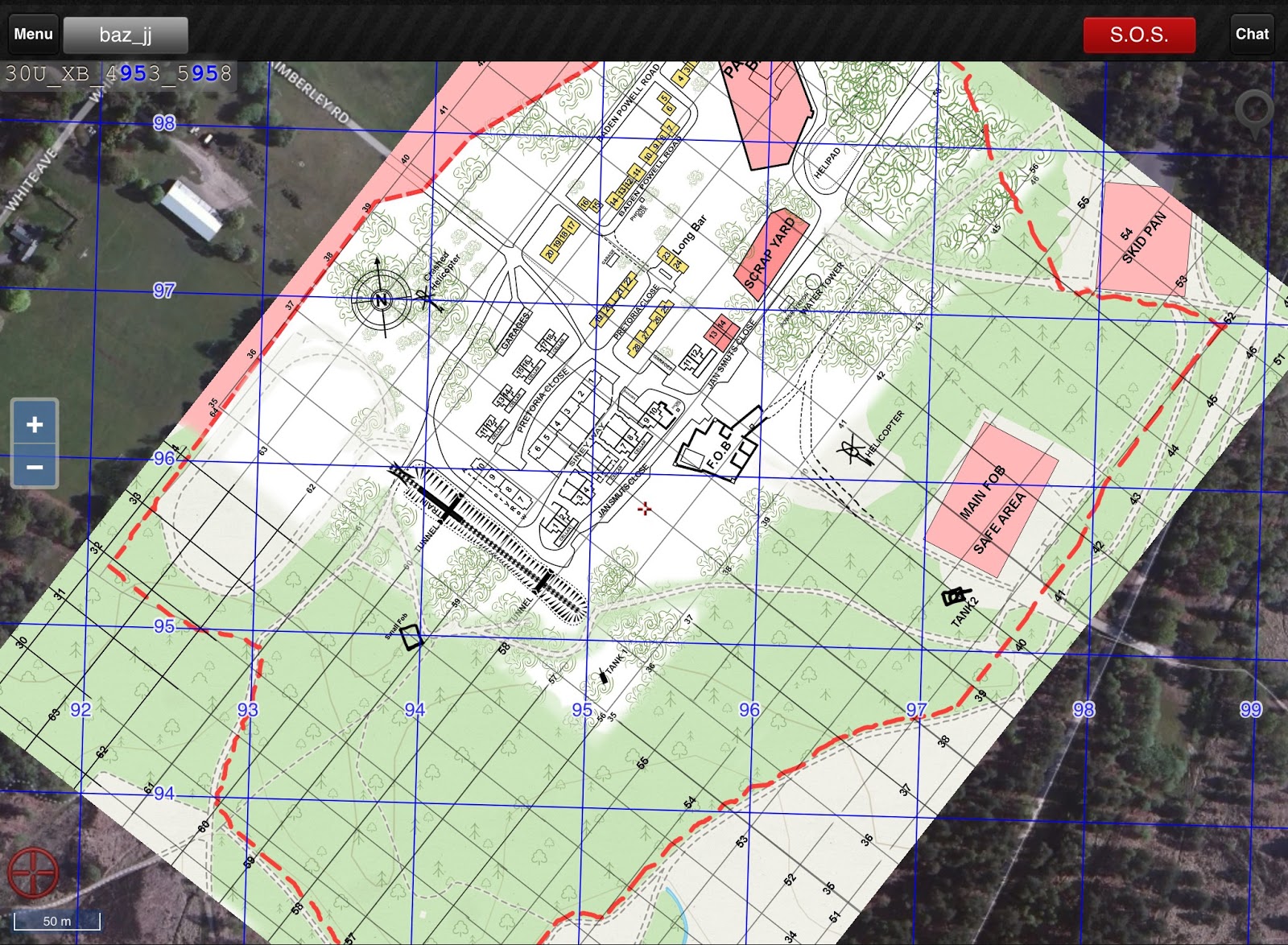 Airsoft SOFSIM: Blue Force Tracking for Milsims