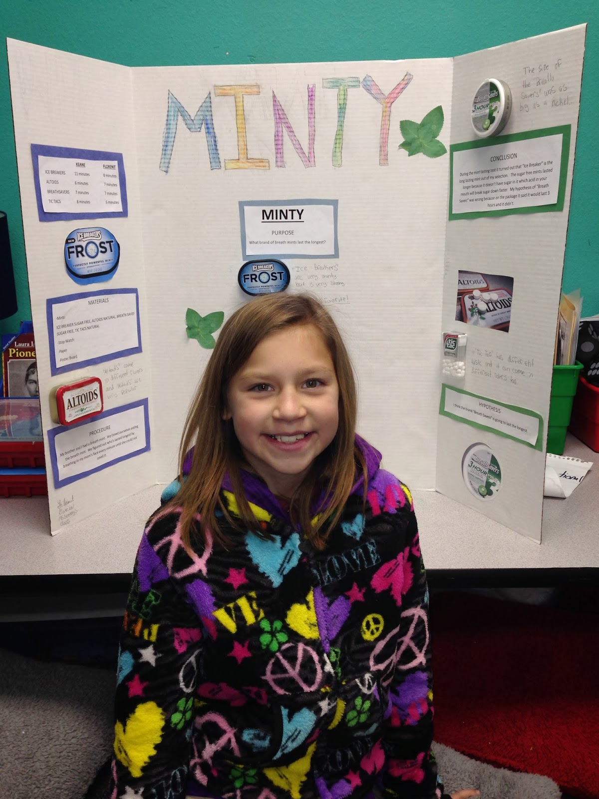Ms. Seeley's Fourth Grade: Science Fair 2014