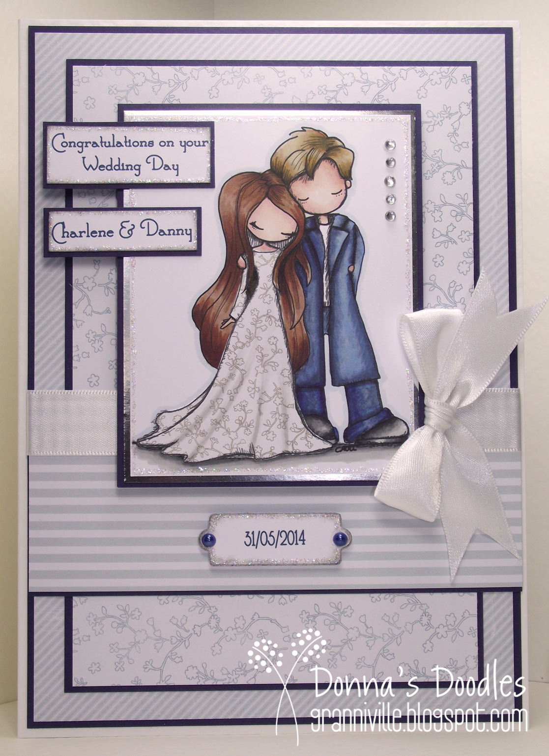 Donna's Doodles: Wedding Card & Favours