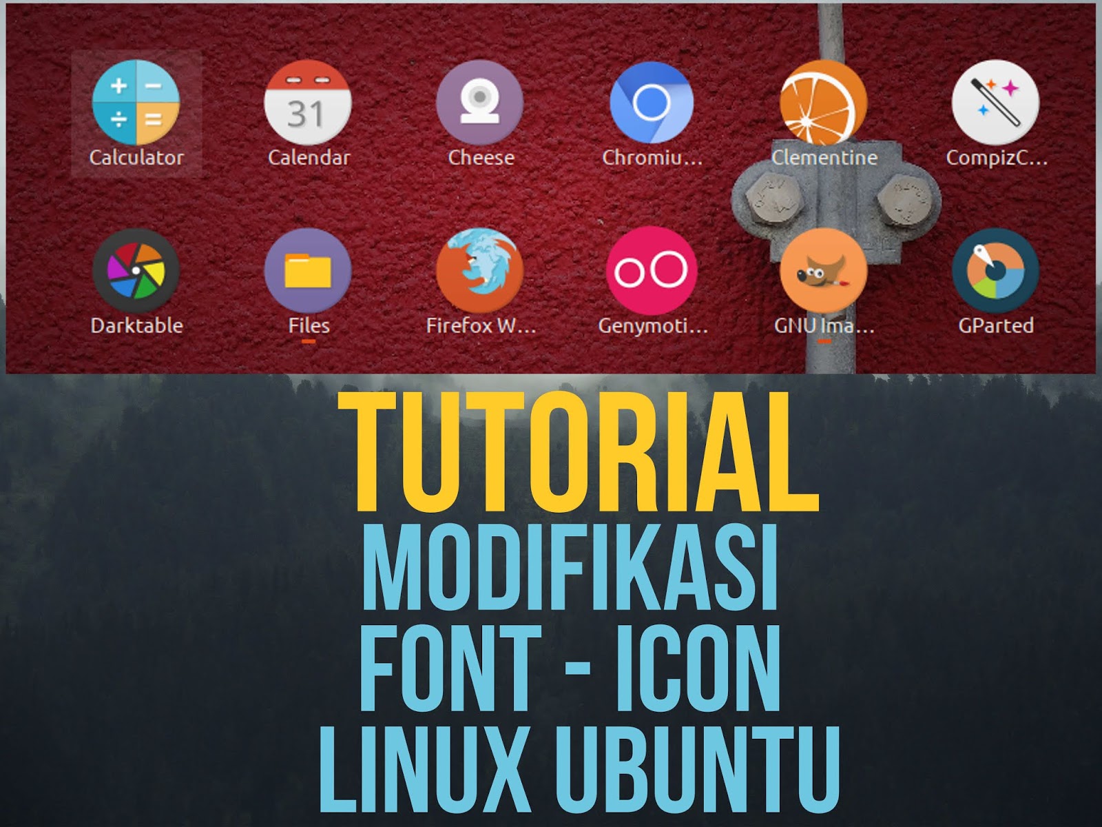 Cara Modifikasi Tampilan Tema Linux - Fulan Gaptek