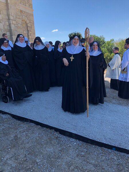 Tonus Peregrinus: The Newly Consecrated Mother Abbess Cecilia