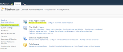 Dotnet with Naveen: How to create SharePoint Web Application