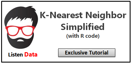K Nearest Neighbor : Step by Step Tutorial
