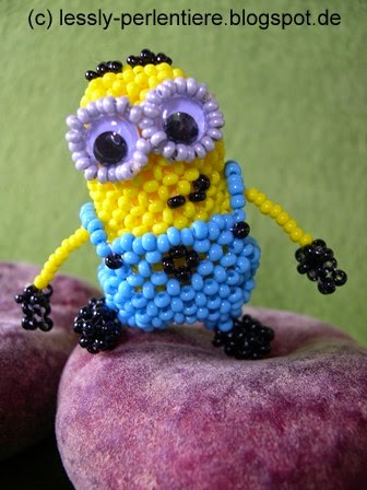 Lesslie`s kleine Welt der Perlentiere: Big Head Minionbande