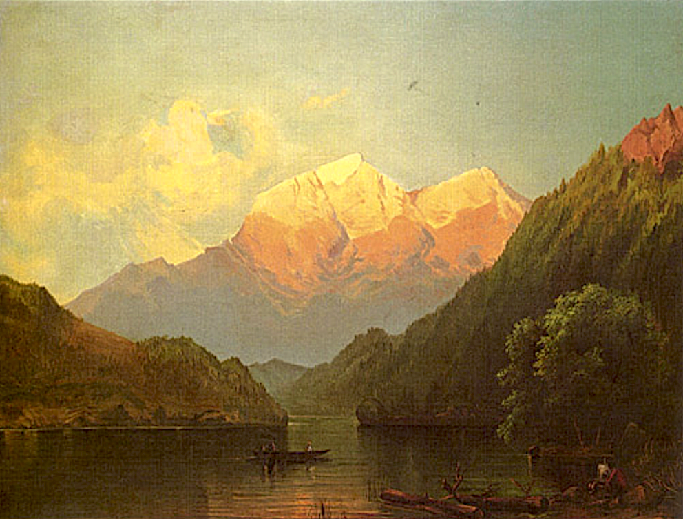 TEOFILO CASTILLO GUAS (1857-1922) Nevado Huascaran (6,768m - 22, 205 ft ...