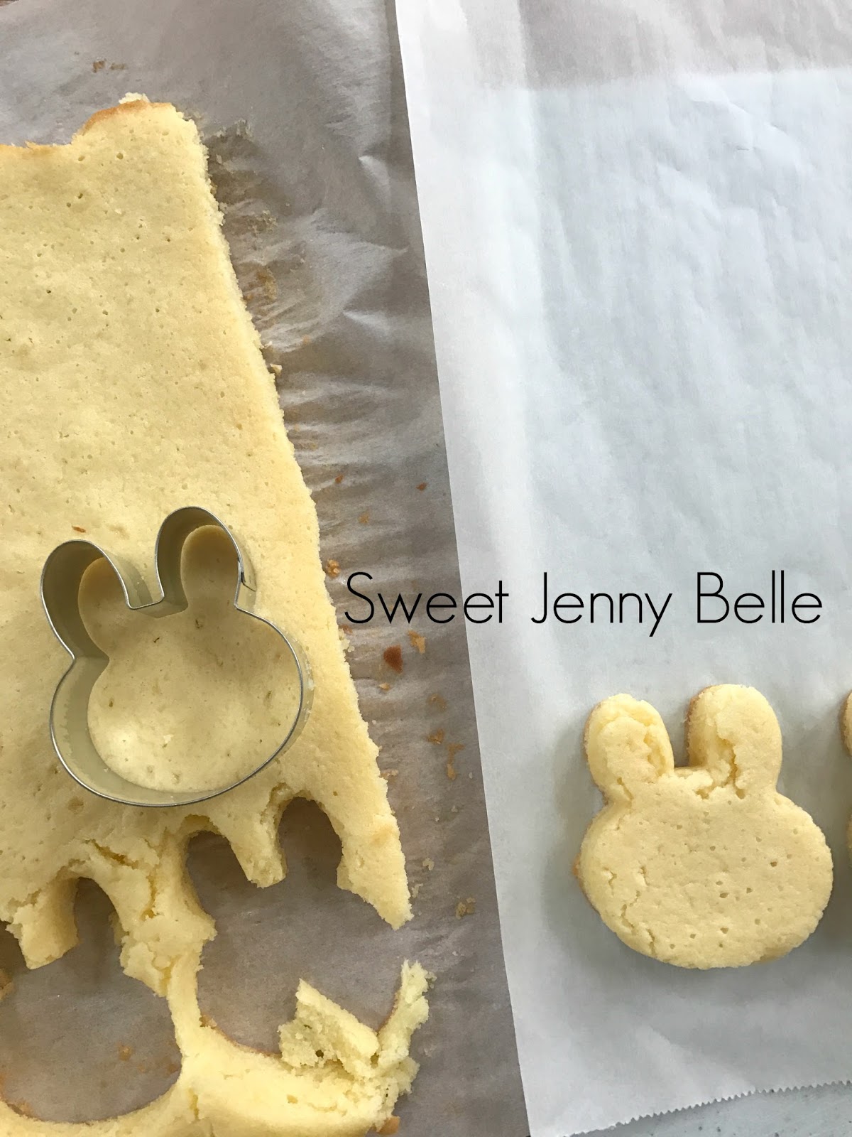 Easter Bunny Petit Fours - Lemon Mud Cake Recipe | Sweet Jenny Belle ...