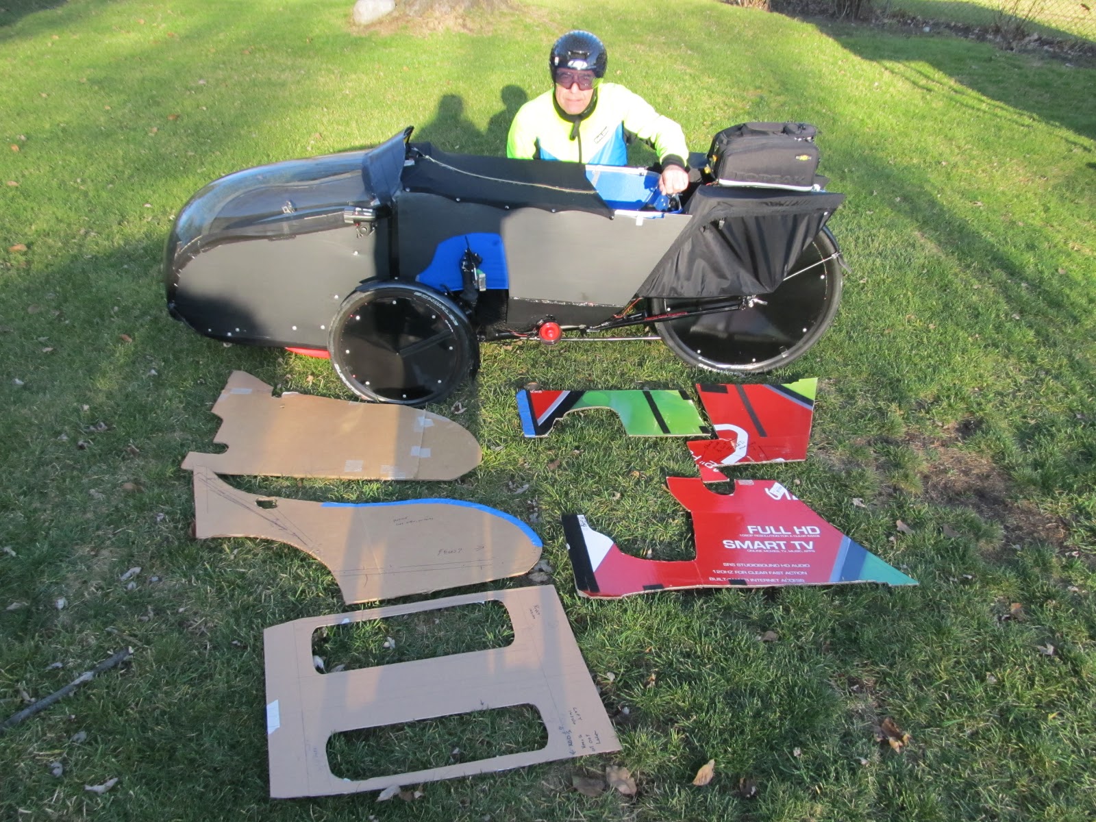 MHPVA News Blog: Doug Pertner builds a velomobile