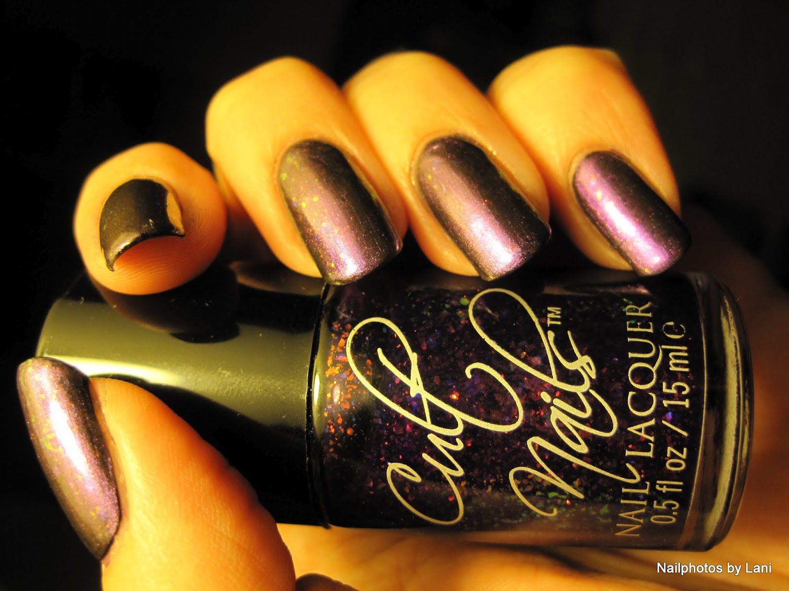 Nailphotos by Lani: OPI Lady in Black+ Deborah Lippmann Private Dancer+ ...