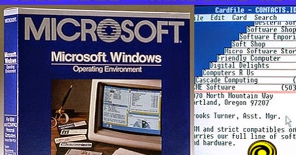 O Blog do JF: 1982–1985: Apresentando o Windows 1.0